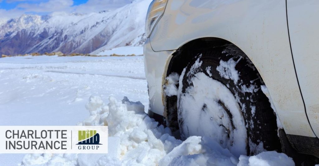 What to Do if Your Car Gets Stuck in the Snow - Charlotte Insurance